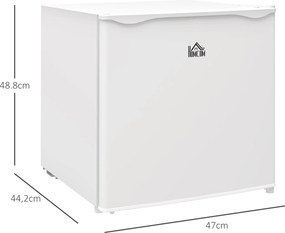 HOMCOM Mini mraznička, 35 L mrazicí box, 5stupňová regulace teploty, bílá