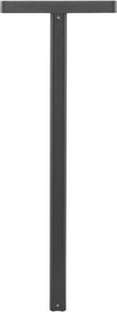 NV 9492780 Venkovní sloupkové svítidlo POET antracitový hliník a čiré sklo LED 16W 3000K 220-240V 90st. IP65 - NOVA LUCE