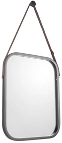 OnaDnes -20% Time for home Černé bambusové závěsné zrcadlo Idylica 40,5 x 33 cm