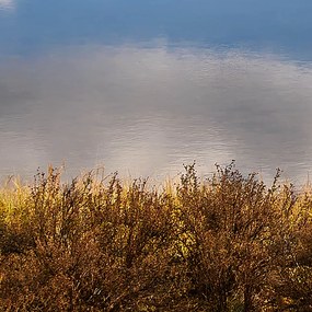 Malvis Tapeta jezero a hory Vel. (šířka x výška): 216 x 140 cm