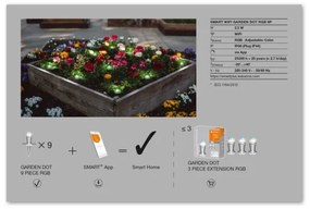 Ledvance - LED RGB Venkovní prodlužovací sada SMART+ 9xLED/2,5W/230V IP65 Wi-Fi