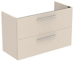 Ideal Standard i.Life A - Skříňka pod umyvadlo, 1000x440x630 mm, 2 zásuvky, matná písková T5257NF