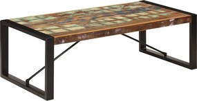 Konferenční stolek 120 x 60 x 40 cm masivní recyklované dřevo 247425