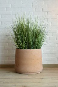 Květináč TROPICO, sklolaminát, výška 38 cm, oranžová