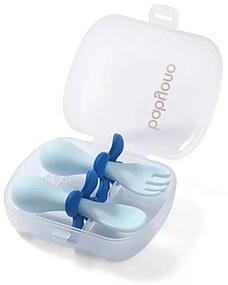 BABY ONO ergonomický příbor pro děti modrá
