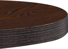 Bistro stolek tmavě hnědý 40 cm MDF 286416