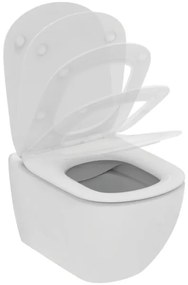 Ideal Standard Tesi - SET Závěsné WC RimLS+ + sedátko Soft-Close, bílá T536001