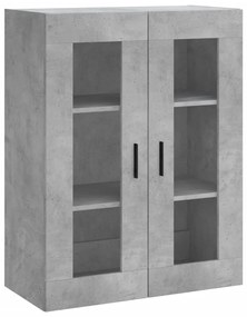vidaXL Nástěnná skříňka betonově šedá 69,5 x 34 x 90 cm