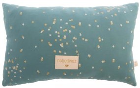 Nobodinoz Polštář Laurel Gold Confetti Magic Green