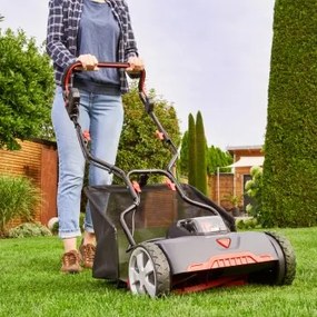 AL-KO 38.4 Li HM Comfort 18V SET - akumulátorová vřetenová sekačka (s akumulátorem a nabíječkou)