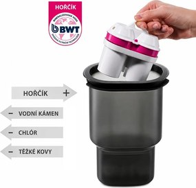 Gefu Puralis filtrační konvice na vodu skleněná 2,5 l