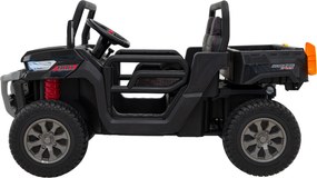 Ramiz Dětské auto Pick-Up Speed 900 černé + pohon 4x4 + pohyblivá korba
