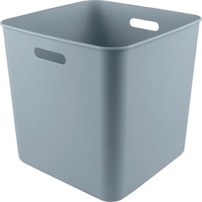 Úložný box, 31 × 31 × 31 cm, 25 l, modro-šedý