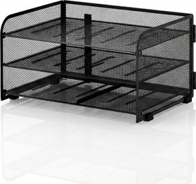 Stolní organizér – košík se 3 otevřenými zásuvkami