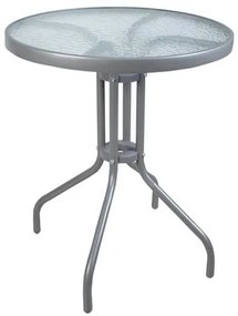 Malatec Balkónový stolek 60 cm, šedý, 5091