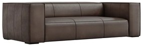 Hnědá kožená pohovka 227 cm Madame – Windsor &amp; Co Sofas