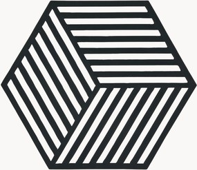 Sada silikonových podtácků Hexagon, 6 dílů