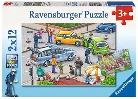 Ravensburger Záchranné složky v akci - 2x12 dílků / od 3 let