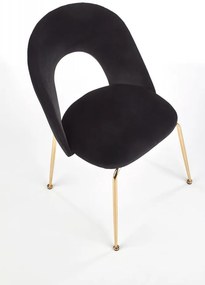 Jídelní židle K385 Halmar Černá