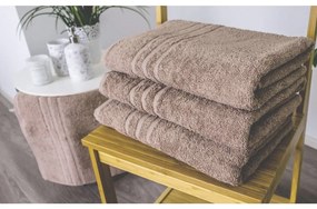 Profod FROTÉ OSUŠKA Classic - světle hnědá 70x140cm
