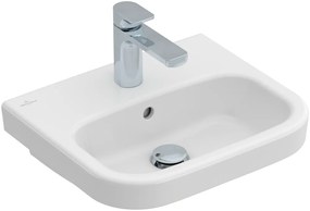 VILLEROY & BOCH Villeroy &amp; Boch ARCHITECTURA - Umyvátko, 450x380x145 mm, s přepadem, bílá Alpin CeramicPlus 437345R1