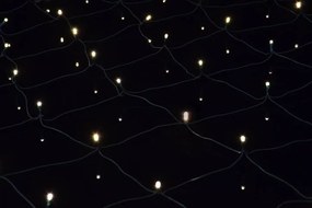 Nexos 39400 Vánoční osvětlení - LED světelná síť 1,5 x 1,5 m - teple bílá 100