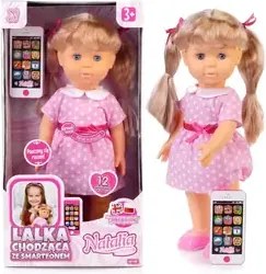 Panenka Natalia chodící se smartphonem / Panenka / Chodící / 41 cm