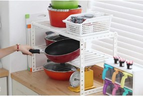 Kuchyňský organizér, pod dřez nastavitelný 40-70cm PORTE