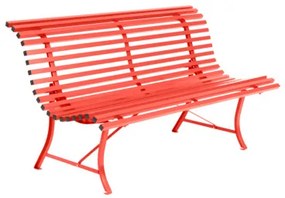 Louisiane Steel Bench 150 cm oranžová Fermob