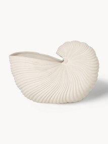 Obal na květináč ve tvaru mušle Shell, Š 31 cm
