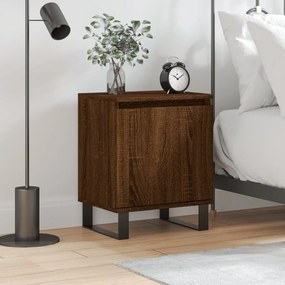 vidaXL Noční stolek 40 x 30 x 50 cm kompozitní dřevo [826854] Barva: hnědý dub