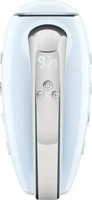 SMEG HMF01PBEU modrá / Ruční mixér / 250W / 9 rychlostí / turbo / šleh
