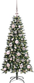 Umělý vánoční stromeček Zelená 120 cm PVC, plast a ocel 3395798
