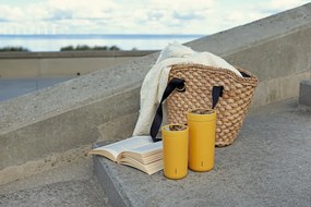 Termohrnek 0,2 l Stelton TO-GO CLICK - soft poppy yellow