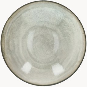 Sada hlubokých talířů z porcelánu Raku, 6 dílů