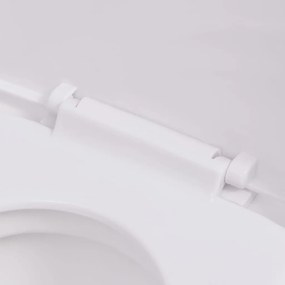 Závěsné WC keramické bílé 244270