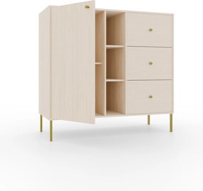 ADRK Furniture Komoda 1D 3S 3P Tili CHES-TIL-1D-3S-3P-BS