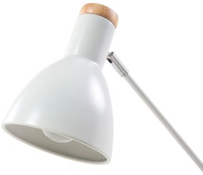 Stolní lampa bílá PECKOS Beliani