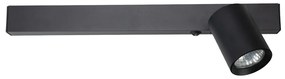 Nástěnné svítidlo Magnet Right, 1x černé kovové stínítko + 1x LED 5W, b