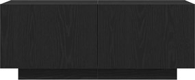 Televizní skříň 100 x 35 x 40 cm Černý dub Kompozitní dřevo 3333066