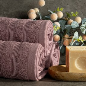 FROTÉ RUČNÍK GLORY 50X90 CM SVĚTLEFIALOVÁ
