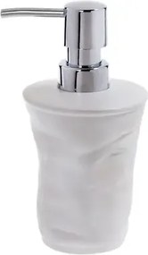 Spirella CRACK dávkovač mýdla bílý / keramika / 520 ml