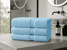 Ručník CLARYSSE ELEGANCE 60x110 cm světle modrý, 100% bavlna