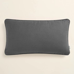 Room99 Dekorační povlak na polštář Pure Bavlna Barva: Tmavě šedá, Velikost: 30 x 50 cm
