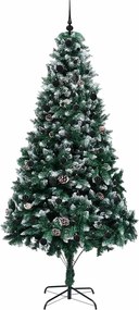 Umělý vánoční stromeček Zelená 240 cm PVC, ocel a plast 3396283