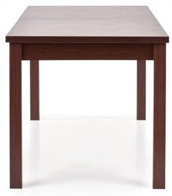 Jídelní rozkládací stůl MAURYCY — 118(+40cm)x75x76 cm, více barev Tmavý ořech
