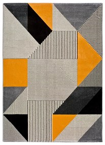 Oranžovo-šedý koberec Universal Gladys Duro, 60 x 120 cm
