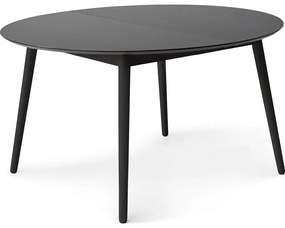 Černý jídelní stůl Meza by Hammel Ø135