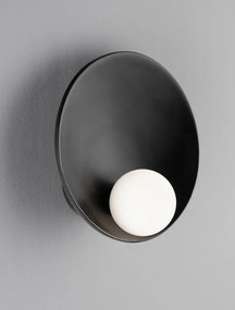 Matně černé ocelové nástěnné svítidlo Minim – Nova Luce