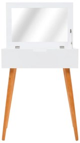 Toaletní stolek se zrcadlem MDF 60 x 40 x 75 cm - Default Title